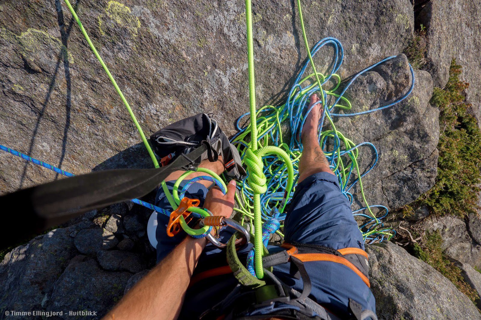 Escalade : stage technique de sécurité en falaise (Isère, Vercors ...